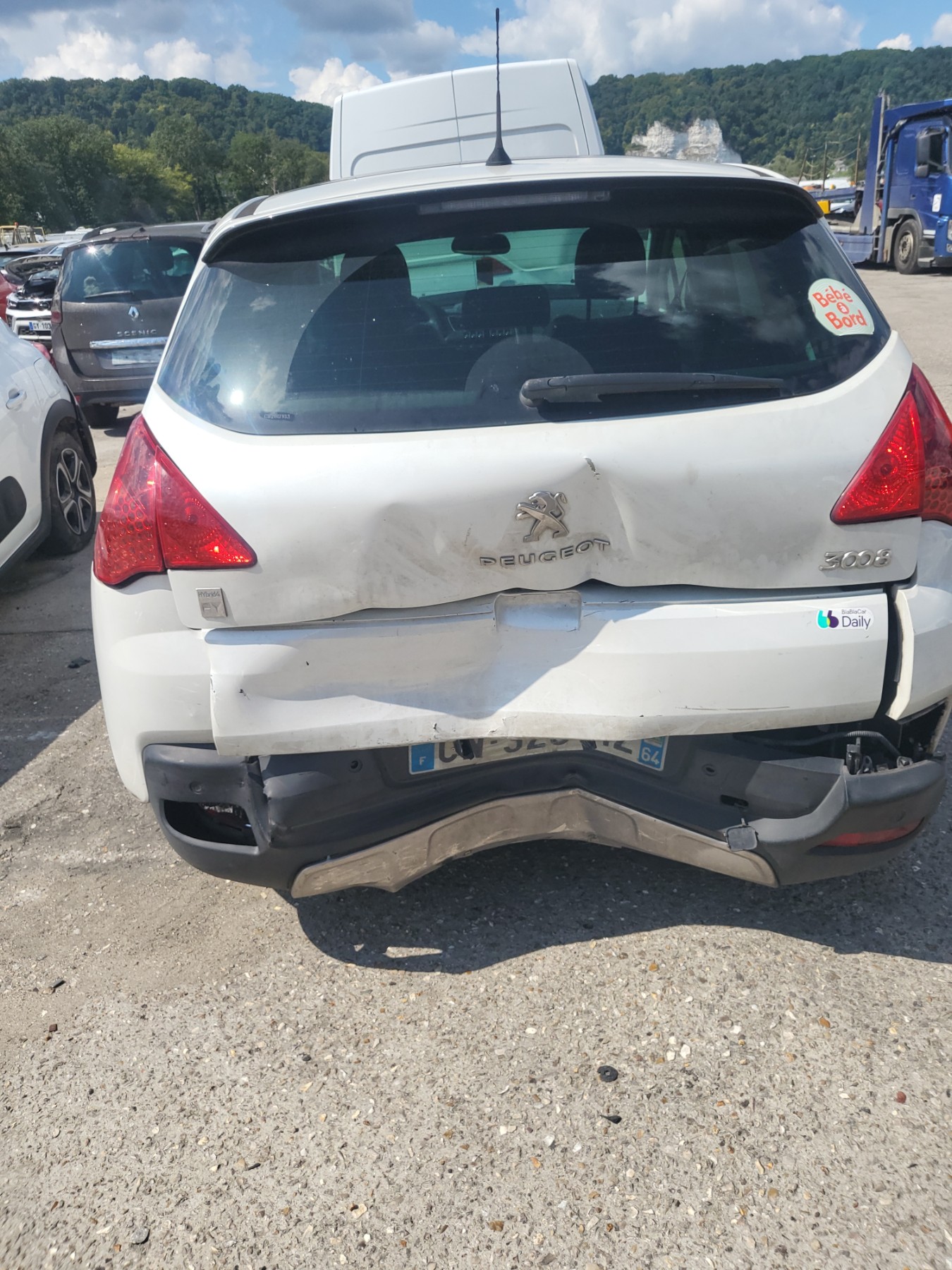 Colonne de direction assistée électrique pour PEUGEOT 3008 d'occasion pas cher